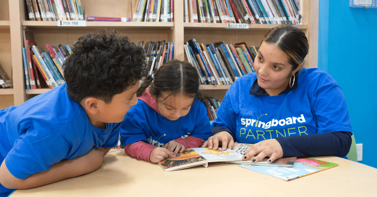 Springboard Collaborative Doubles Reading Growth in 10 Weeks